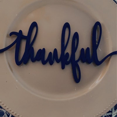 Table Word Place Setting, Thanksgiving Decor, Formal Dining Room, Fall ...