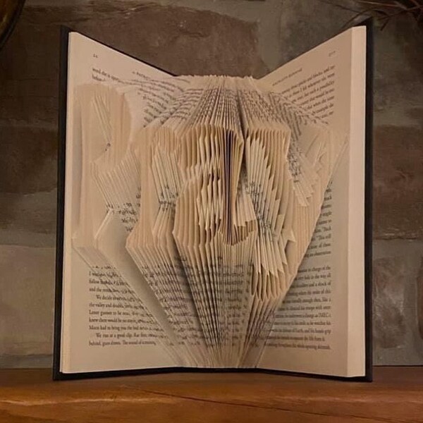 Book Folding Patterns: Capital Letters - Etsy