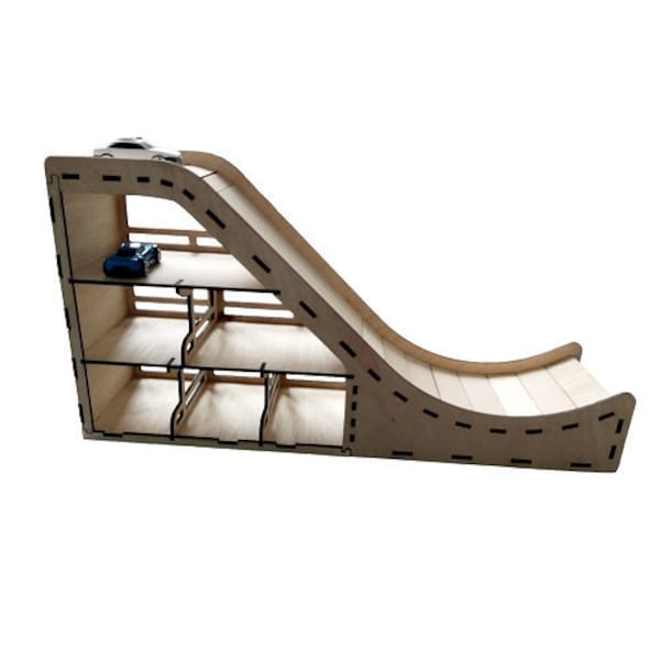Car Jumping Ramp - Toy Car Holder - Garage - Laser Cut Files (digital ...