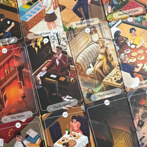 Glimmer Enlightenment Cards-asian Style Mythology 36 Cards Oracle Deck ...