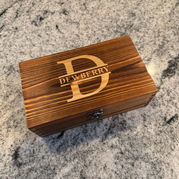 Memorial Gift Box | in Loving Memory | Memorial Wood Box | Custom ...