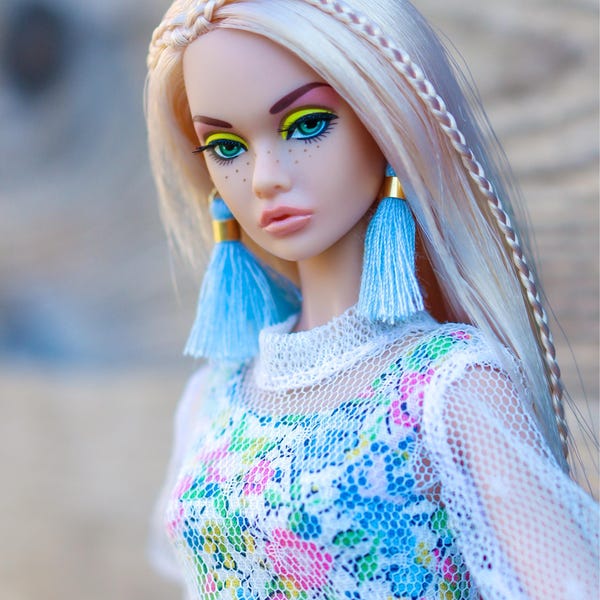 Paperark - DOOARE - DOLL BODY ( Without Head ) 1/6 Ooak Blythe Monster ...