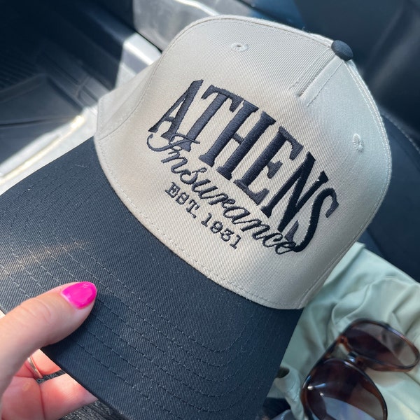 Custom Embroidered Snapback Hat , Two Toned Personalized Structured Cap ...