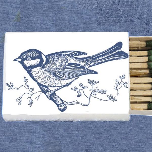 Ceramic Matchbox Sleeve. Elegant Blue and White, Delft Inspired ...