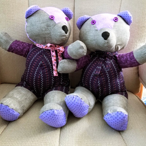 Memory Bear Pattern Teddy Bear Sewing Pattern Memory Bear Sewing ...