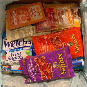 Box of Sunshine Snacks Yellow Gift Box Sunshine Box Snack - Etsy