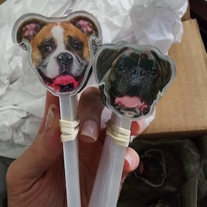 Print YOUR Dog Pet Stir Sticks, 2-sided Signature Drink, I Do Too & Dog ...