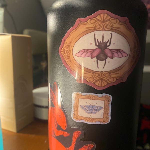 Winged Skeleton Screen Print - Etsy