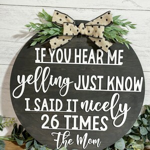 Funny Round Signs SVG , Round SVG Files, Door Hanger Svg, Welcome Sign ...