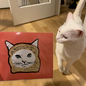 Housewives Cat Meme Print // Woman Yells at Cat Meme Art - Etsy