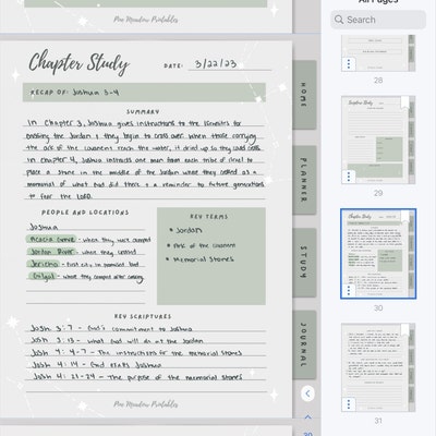 The Complete Digital Bible Study Journal Sermon Notes Bible Study ...