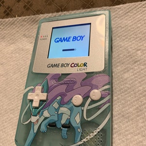 Pokemon Crystal Suicune Gameboy Color Shell Diy - Etsy