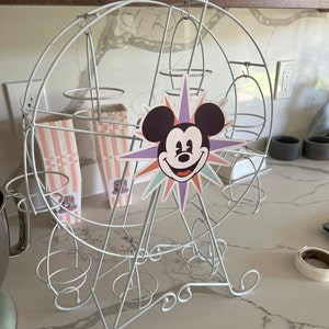 Printable Mickey's Fun Wheel Label, Mickey Birthday, Disneyland Party ...