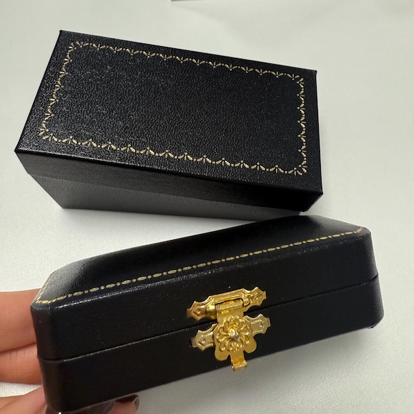 Vintage Style Cufflinks Box. New Luxury Jewellery Box for Cufflinks ...