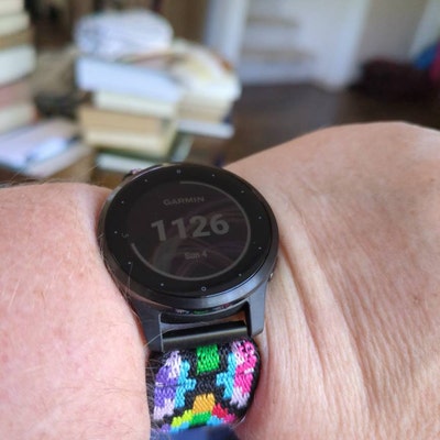 Elastic Watch Band Any Watch Model, Any Size Thick Rainbow Pride ...