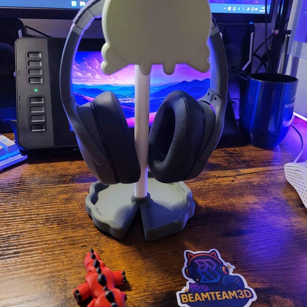 Frog Headphone Stand, Cute Headset Holder, Wall Mountable Headset ...