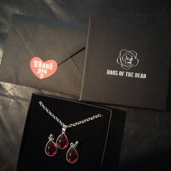 Gallows Noose Earrings | Gothic & Macabre Jewelery | Choice of Hoops or ...
