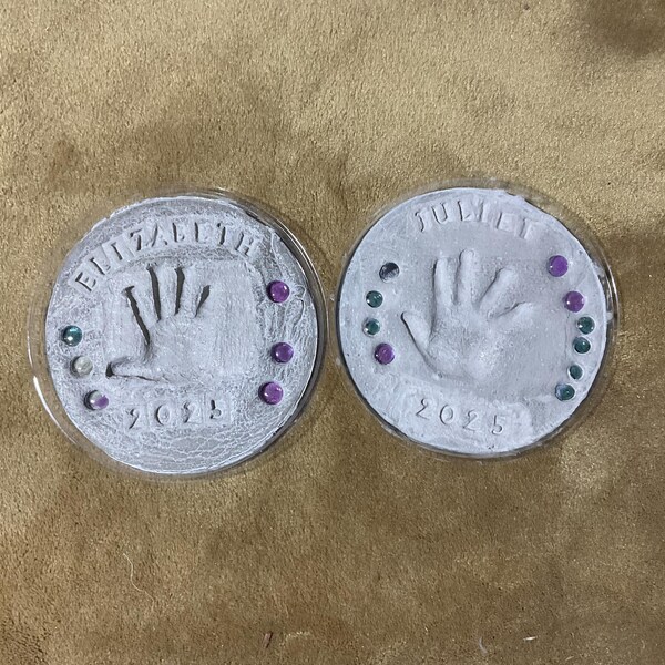 Outdoor Stepping Stone DIY Kit – Garden Cement Handprint Stone ...