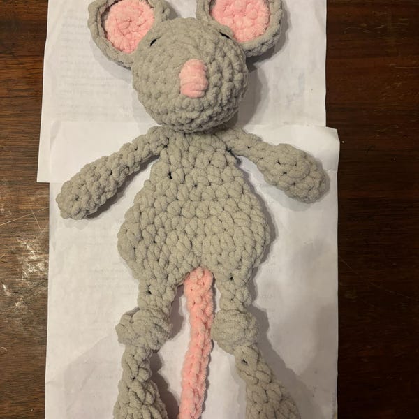 Kith Kin Knotted Lovey Crochet Kangaroo PATTERN - Etsy