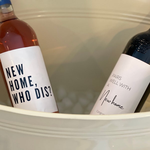 Wine Label 'pairs Well With Bad Decisions' - Etsy