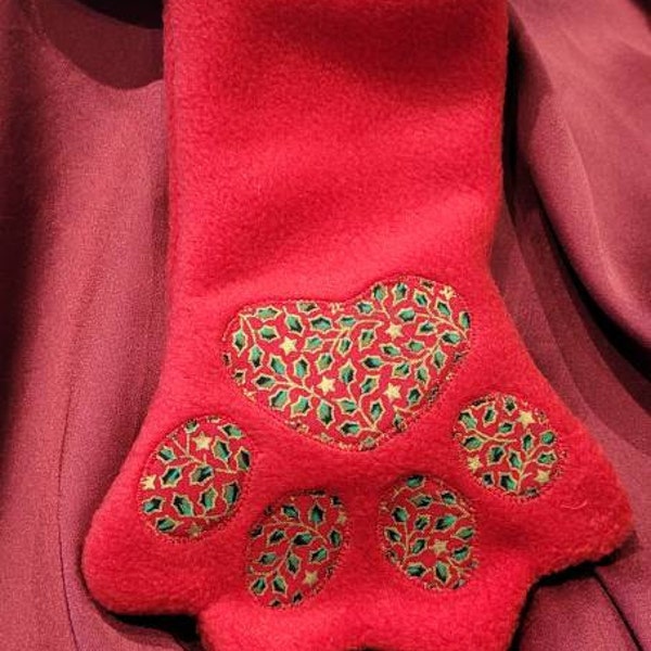 Animal Paw Stocking Sewing Pattern & Tutorial | Christmas | Holiday ...