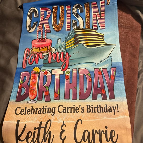 Cruise Ship Sign, Cruise Ship Personalized Door Sign, Cruise Trip Sign ...