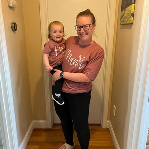 Mama Mini Matching Set, Baby Shower Gift, Mother Daughter Shirts ...