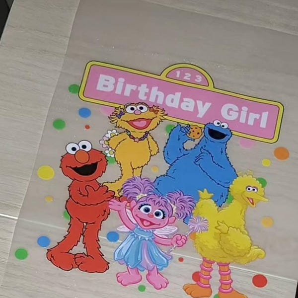 Sesame Street Birthday Png Bundle, Birthday Girl Png, Birthday Boy Png ...