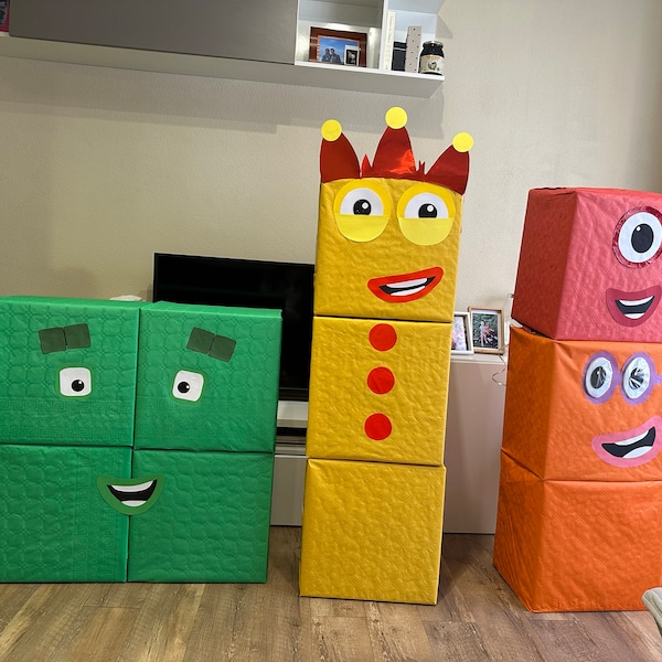 Numberblocks Glasses #3 Party Favor/photo Prop Svg, Png - Etsy