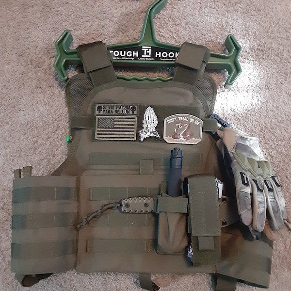 Exclusive Morale Patch - Skeleton Hands With Rosary - Etsy