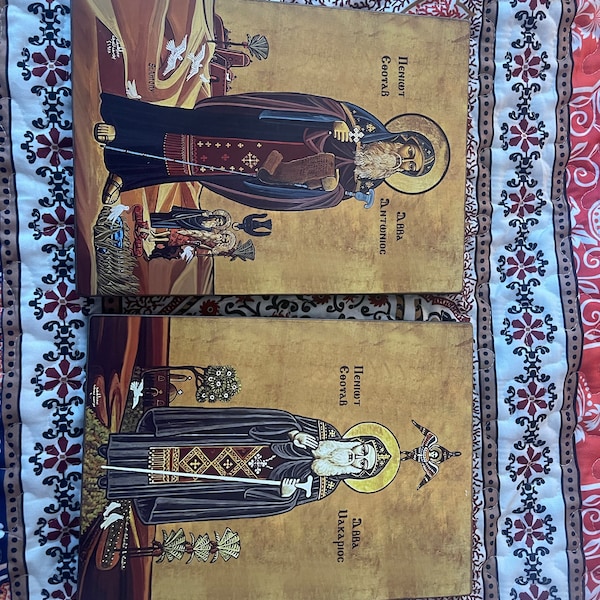 Set of 12 Coptic Icons of Christ's Twelve Disciples - Etsy