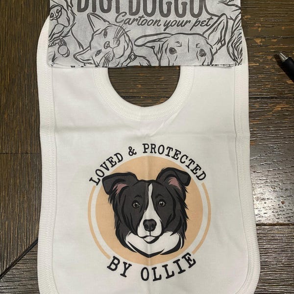 Siberian Husky ID Tag/ Personalised Husky Face Dog Tag/ Customised ...