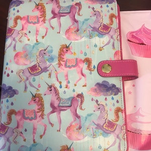 Unicorn Planner Unicorn Binder Personal Planner Personal - Etsy