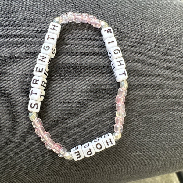 Bestie Beaded Elastic Stretch Word Bracelet | Bestie Bracelet ...