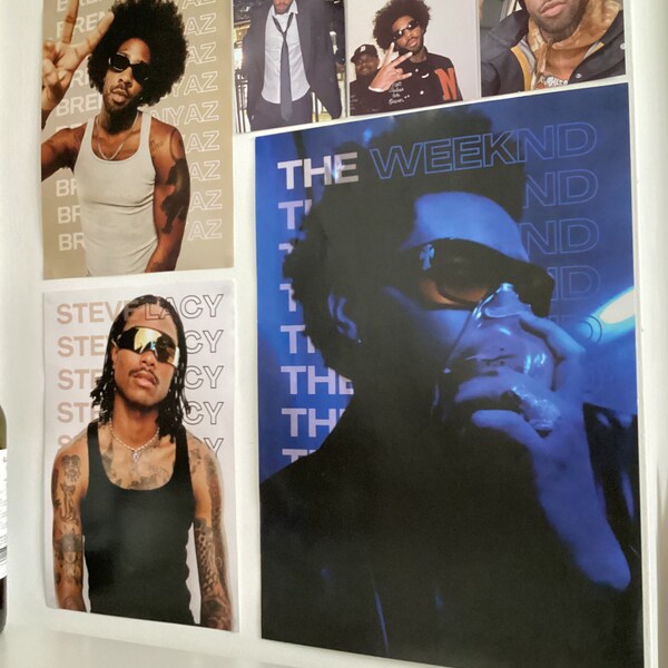 20+ PIECE the Weeknd Poster Set - Etsy UK