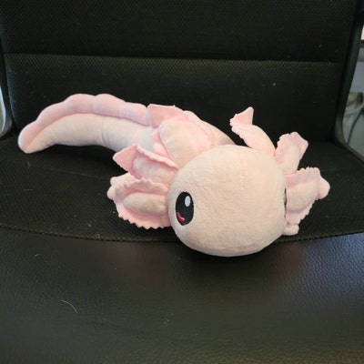 Gray Axol the Axolotl Plush Recycled Plastic Portion - Etsy