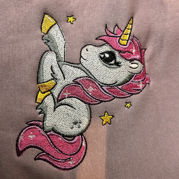 Unicorn Embroidery Design, 3 Sizes, Instant Download - Etsy