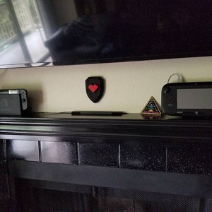 8-bit Heart Shield: Single - Etsy