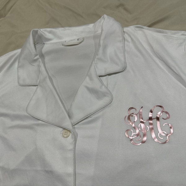 Monogram Iron On, Monogram Iron on Transfer, Iron on Letters, Heat ...