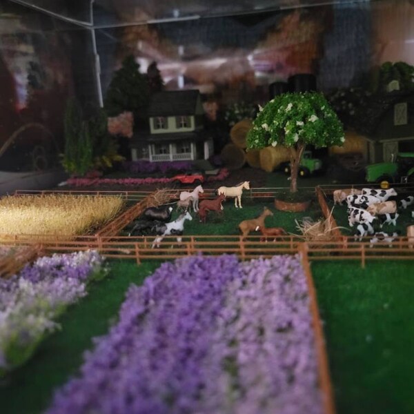 HO OO Scale Manhole Covers Storm Drain Sewer Set Miniature Model ...