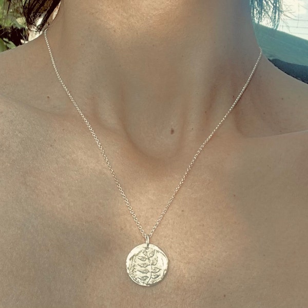 ROWAN NAME Necklace - Tree, Leaf Jewellery, Celtic, Ogham Gift, Pagan ...