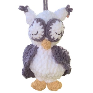 Pattern: Oakley the Owl Snuggler Pattern Crochet Owl Pattern - Etsy