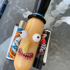 Poopy Pance Glass Blown Tobacco Pipe - Etsy