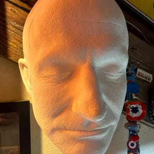 Robin Williams Detailed Life Mask With Ears Lifecast - Etsy