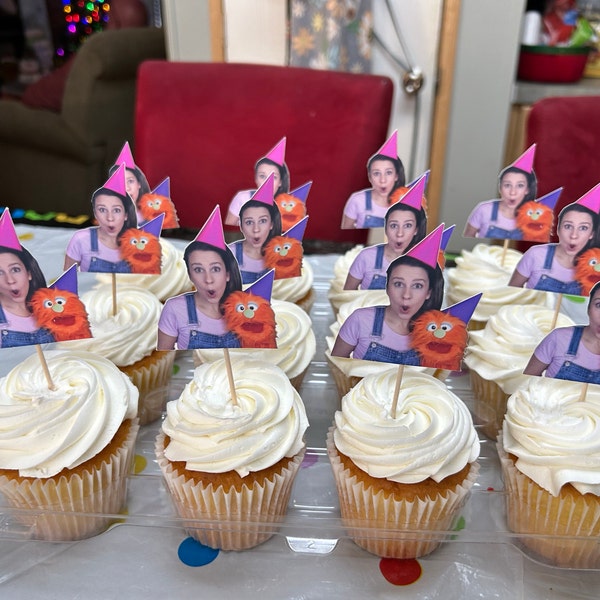 Birthday Ms Rachel Stickers, Ms Rachel Labels for Candy Favors, Snacks ...