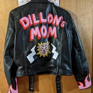 Evil Eye Denim Jacket Artwork Hand Painted Denim Jacket Personalized ...