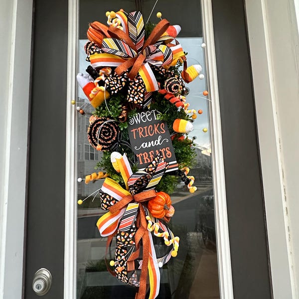 Best Selling 50” Fall Swag Wreath|front Door Swag Wreath|xl Swag Wreath ...