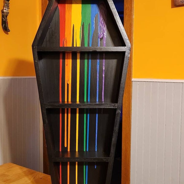 Nightmare 2ft Coffin Shelf - Etsy