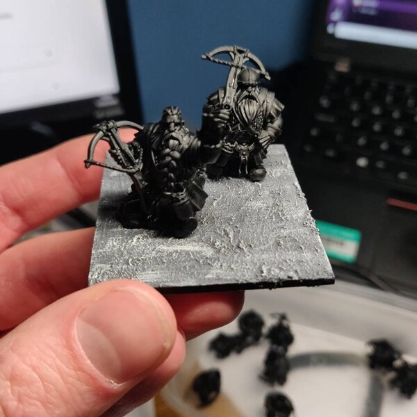 Highlands Miniatures - Dwarf Crossbow Unit | Quarrellers | Sons of Ymir ...