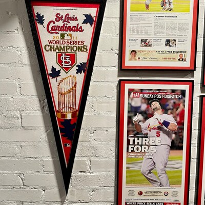 12x30 Solid Wood Pennant Frame - Etsy